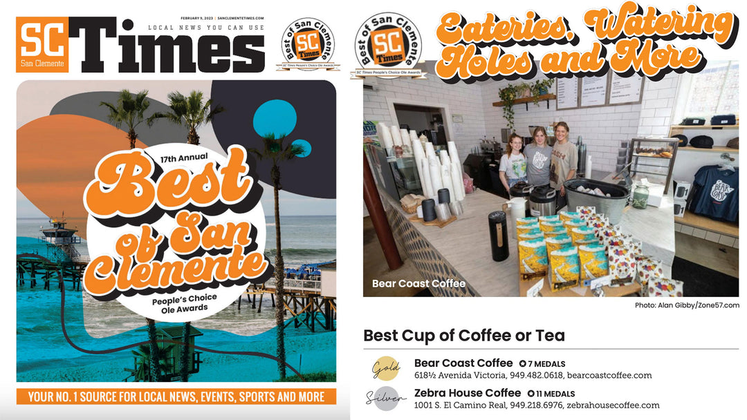 WINNING! – Bear Coast Coffee